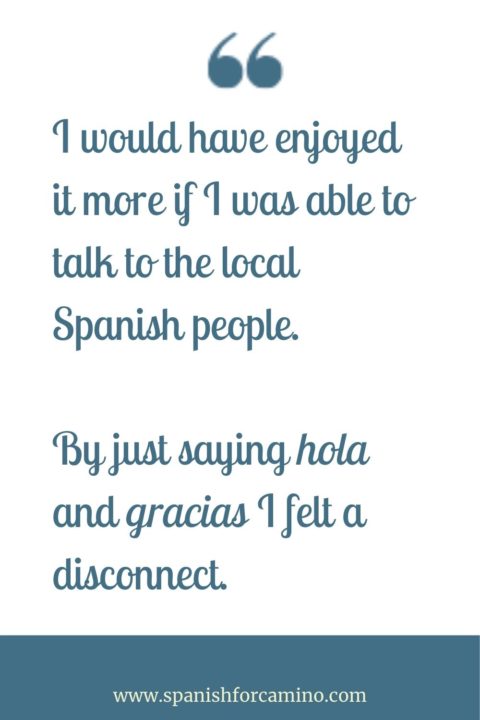 A conversation with David - Spanish for the Camino