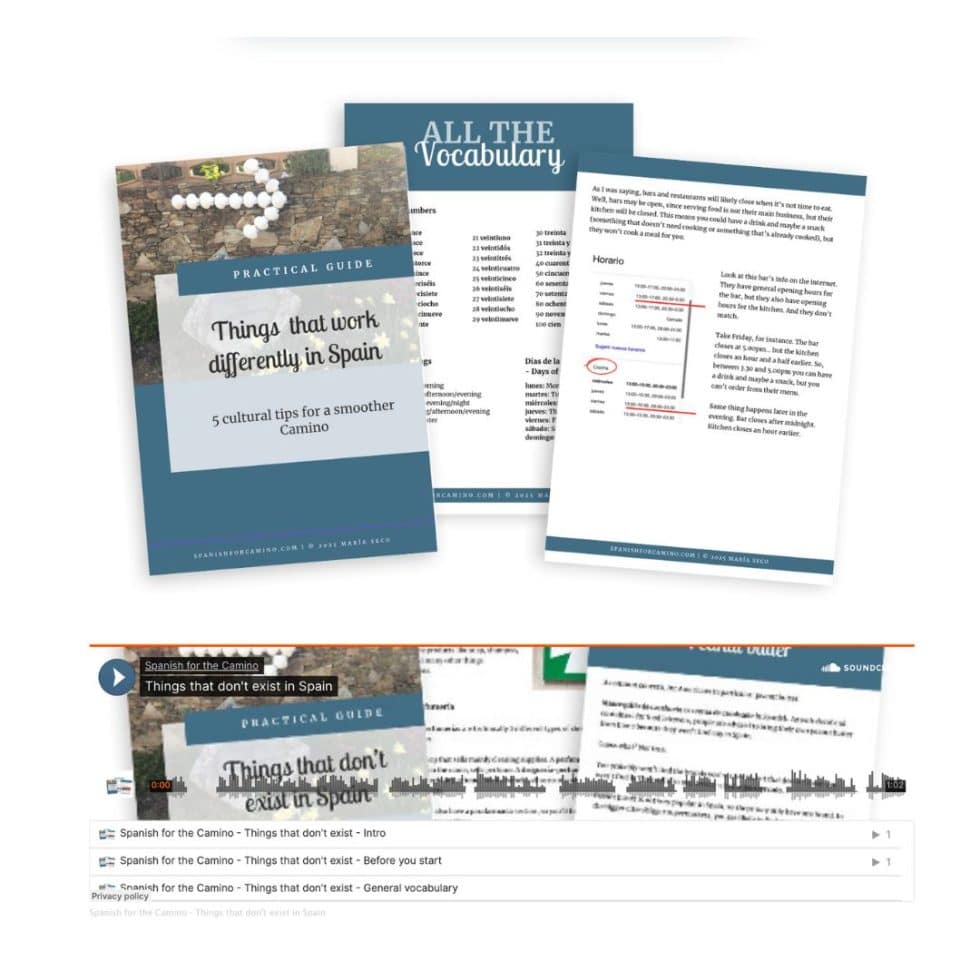 Camino guide - Spanish for the Camino